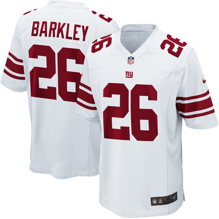 Saquon Barkley New York Giants Nike Youth Game Jersey - White - Bluefink