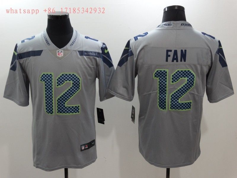 Seattle Seahawks 2020 Nfl Grey Jersey Jersey - Bluefink