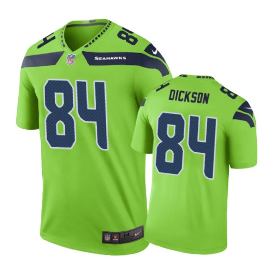 Seattle Seahawks #84 Ed Dickson Nike Color Rush Green Jersey - Bluefink