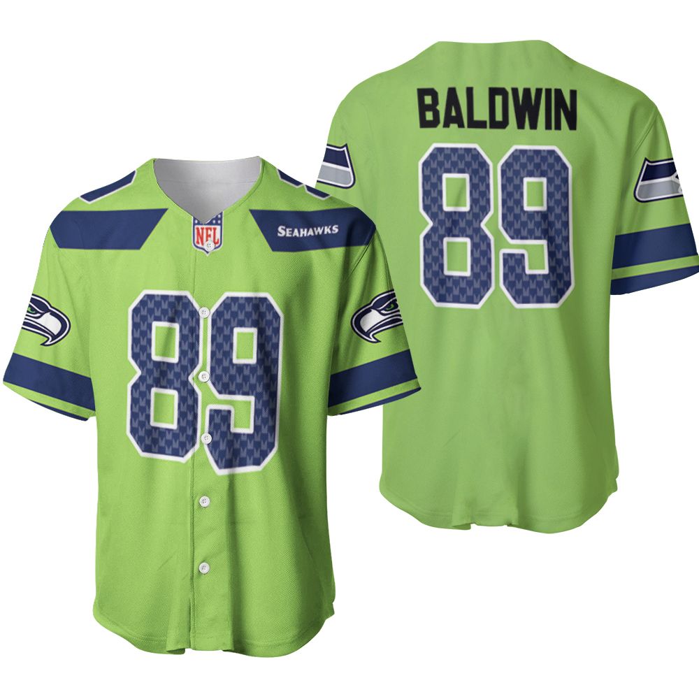 Seattle Seahawks Doug Baldwin #89 Nfl American Football Green Color ...