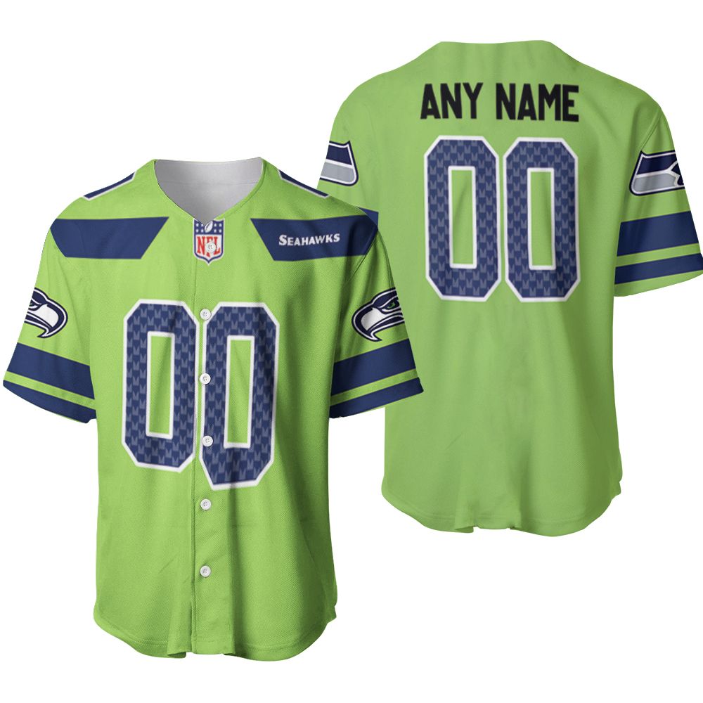 Seattle Seahawks Nfl American Football Green Color Rush Legend 3d ...
