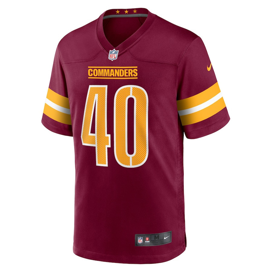 Tariq Castro-Fields Washington Commanders Game Player Jersey - Burgundy ...