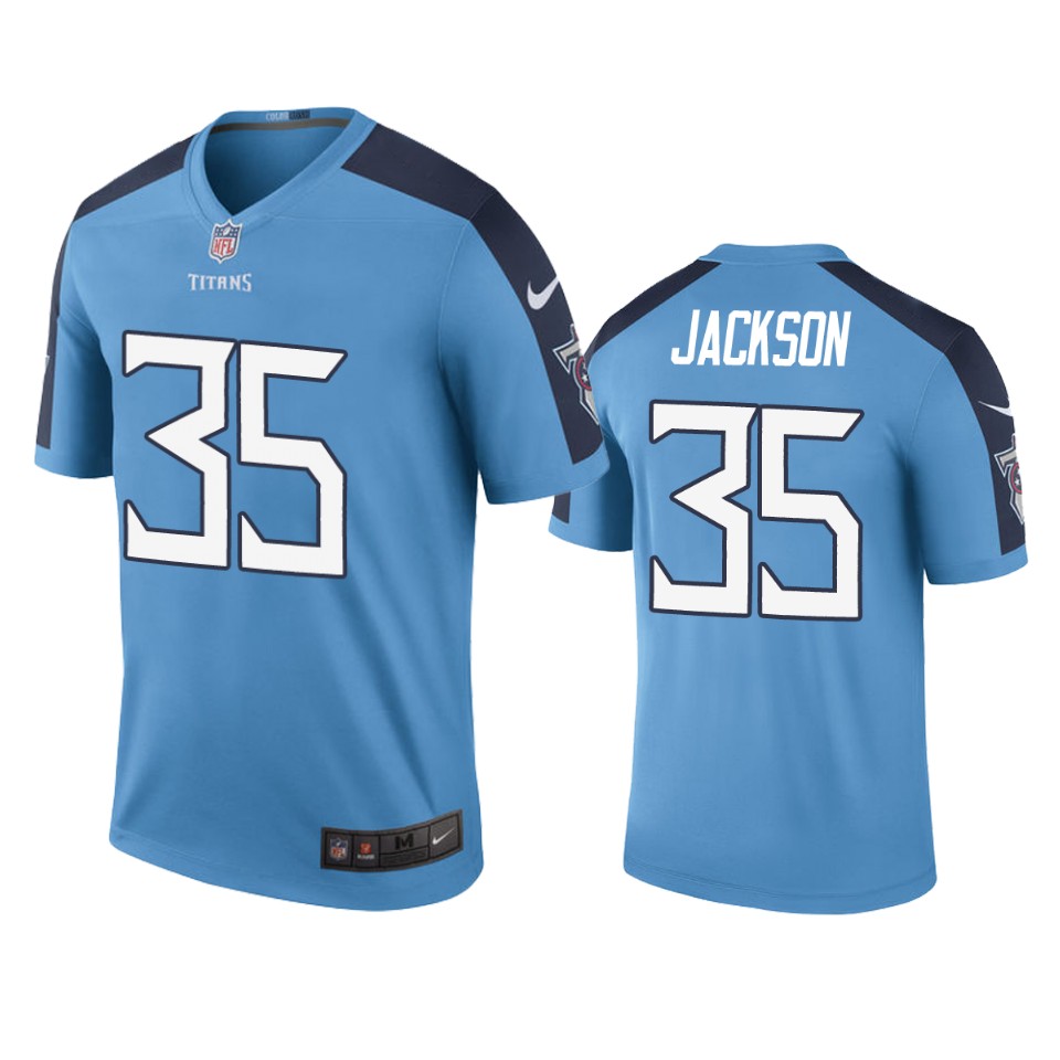 Tennessee Titans Chris Jackson Light Blue Color Rush Legend Jersey ...