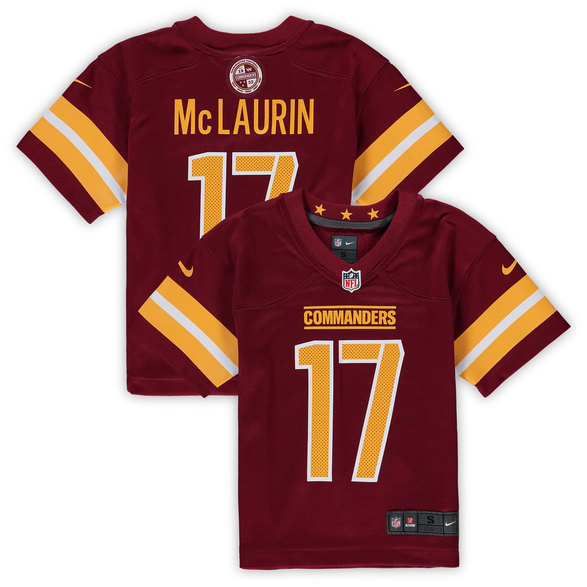 Terry Mclaurin Washington Commanders Preschool Game Jersey - Burgundy ...
