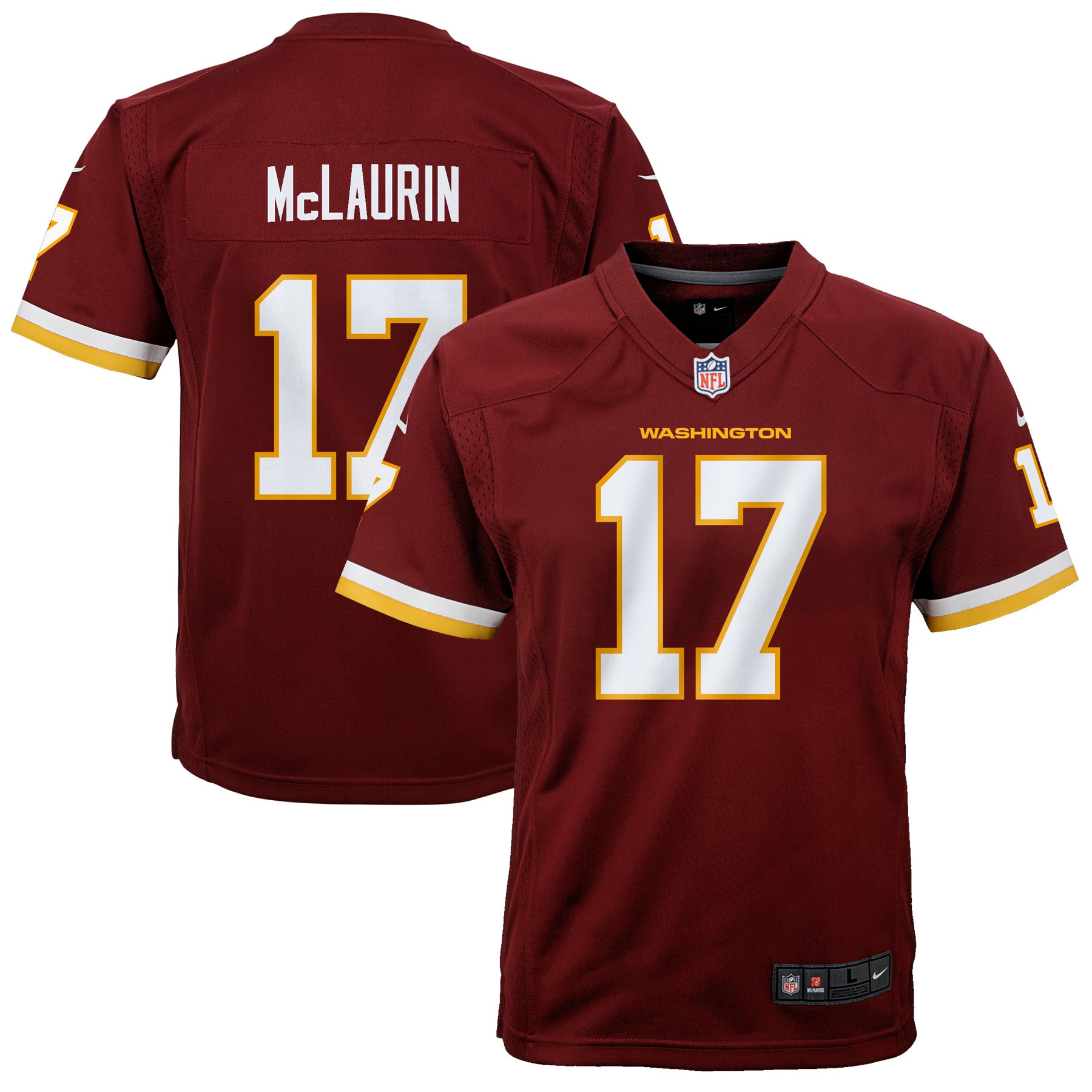 Terry Mclaurin Washington Football Team Game Jersey Burgundy Nfl - Bluefink