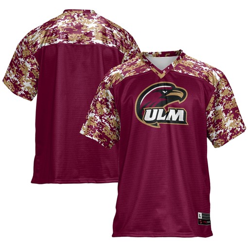Ulm Warhawks Football Jersey - Maroon Ncaa - Bluefink