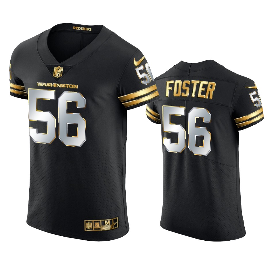 Washington Football Team Reuben Foster Golden Edition Black Vapor Elite ...