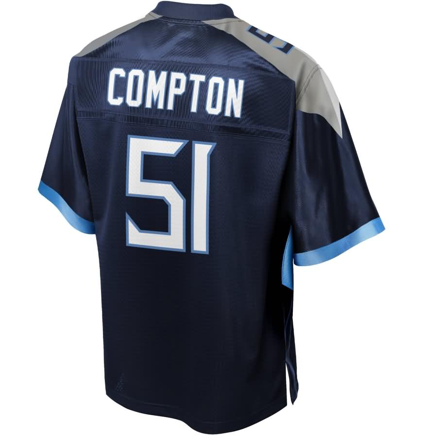 Will Compton Tennessee Titans Nfl Pro Line Team Player Jersey - Navy ...