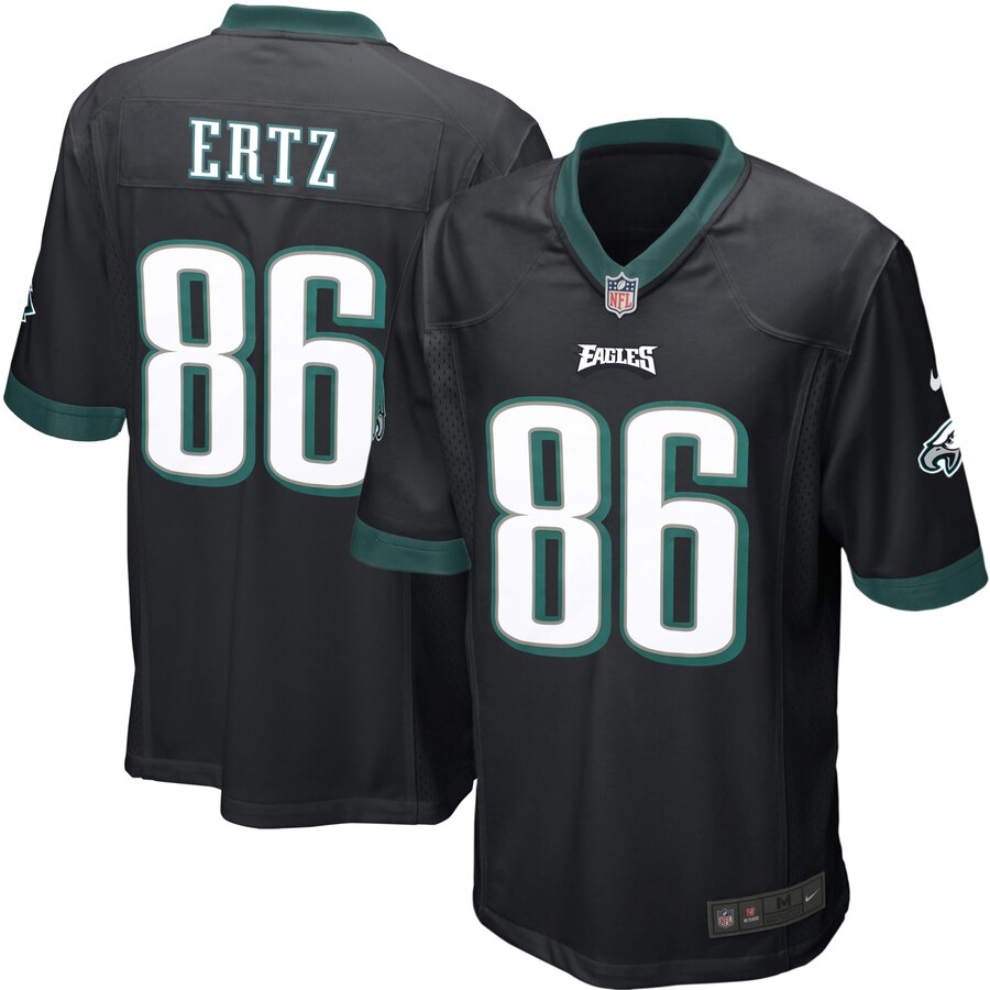 Zach Ertz Philadelphia Eagles Nike Alternate Game Jersey - Black - Bluefink Zach Ertz Philadelphia Eagles Nike Alternate Game Jersey - Black - Bluefink