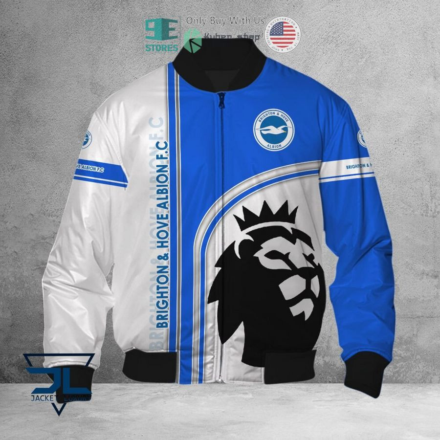 Brighton & Hove Albion FC Lion Edition Bomber Jacket - Bluefink