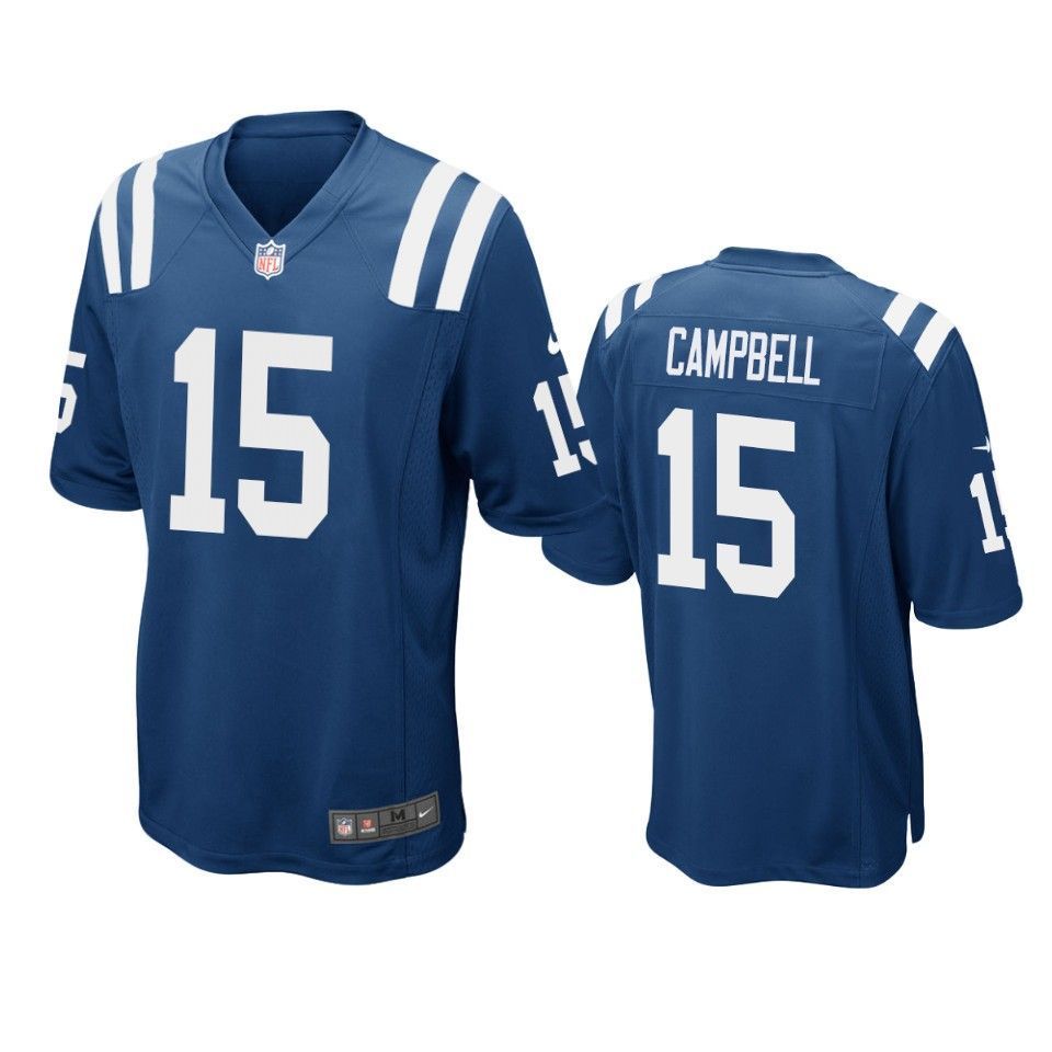 Colts Parris Campbell 2019 Nfl Draft Royal Game Jersey - Bluefink