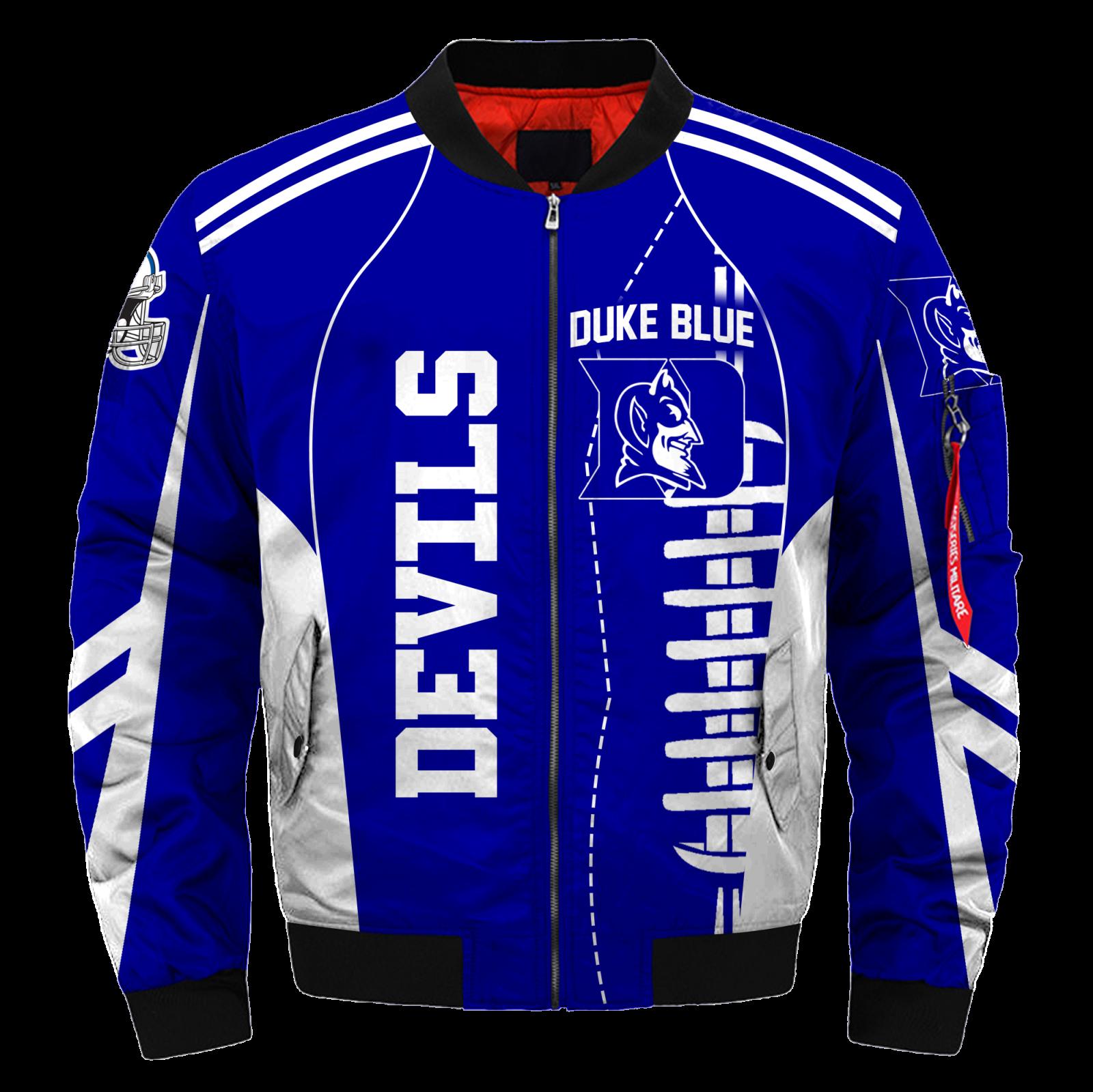 Duke Blue Devils Jacket 3D Printed For Men - Bluefink
