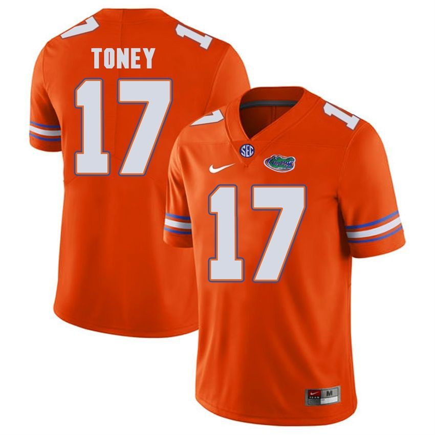 Florida Gators Orange Kadarius Toney Football Player Performance Jersey ...