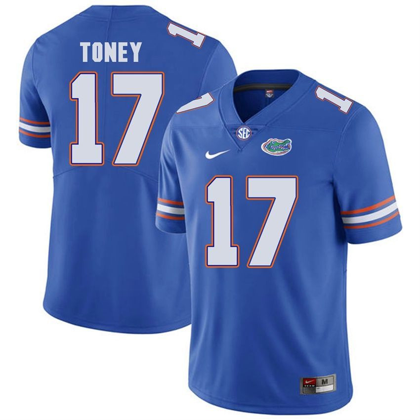 Florida Gators Royal Blue Kadarius Toney Football Player Performance ...