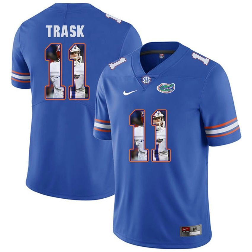 Florida Gators Royal Kyle Trask College Football Portrait Jersey - Bluefink