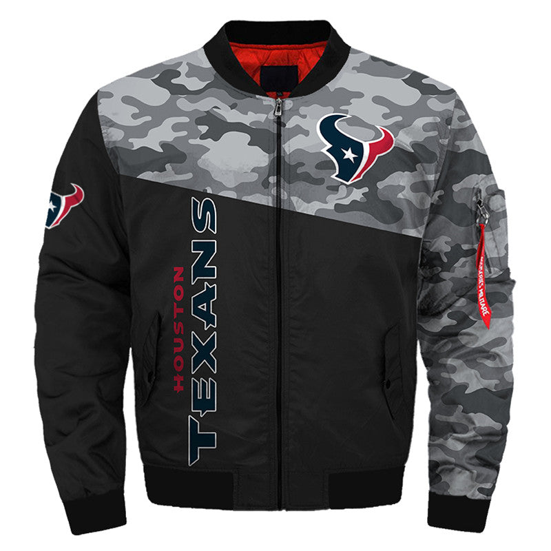 Houston Texans Camo Jacket - Bluefink
