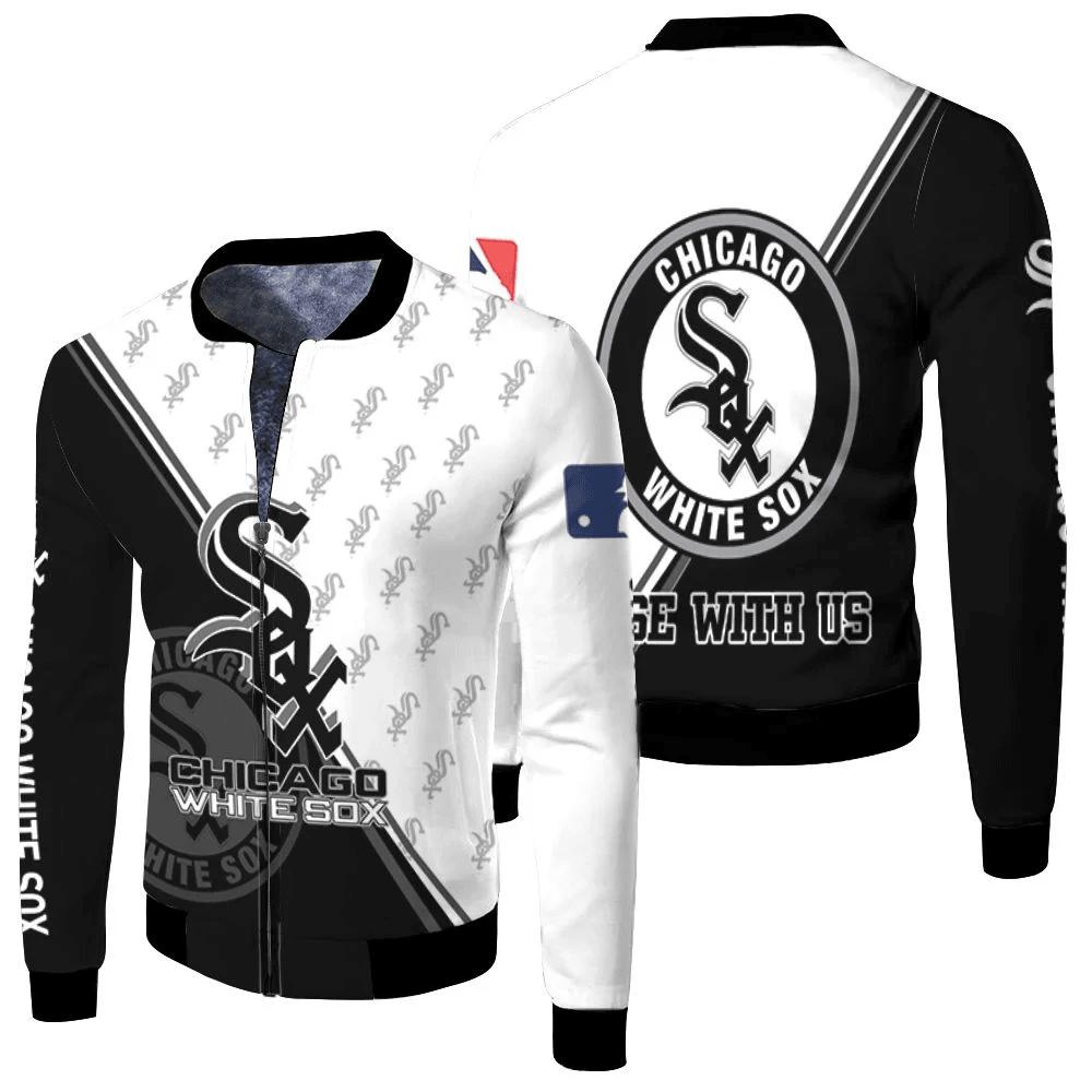 MLB Chicago White Sox Bomber Jacket V4 - Bluefink