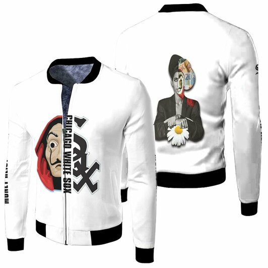 MLB Chicago White Sox Bomber Jacket V6 - Bluefink