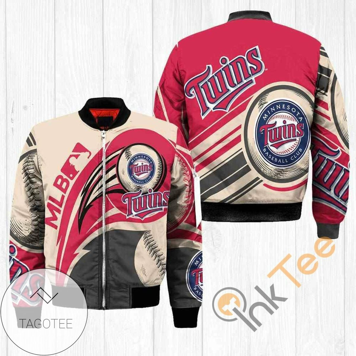 MLB Minnesota Twins Bomber Jacket V1 - Bluefink