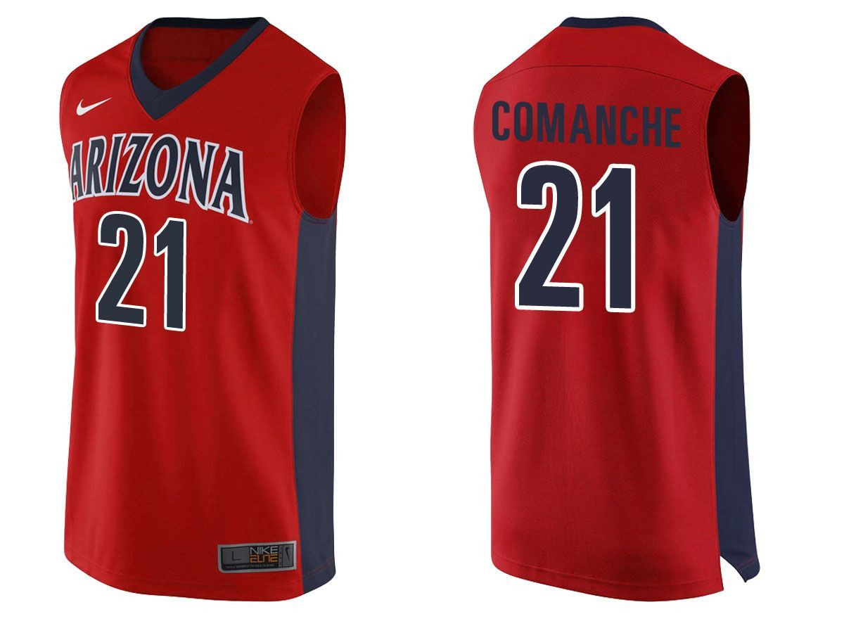 Male Arizona Wildcats Navy Chance Comanche NCAA College Basketball ...
