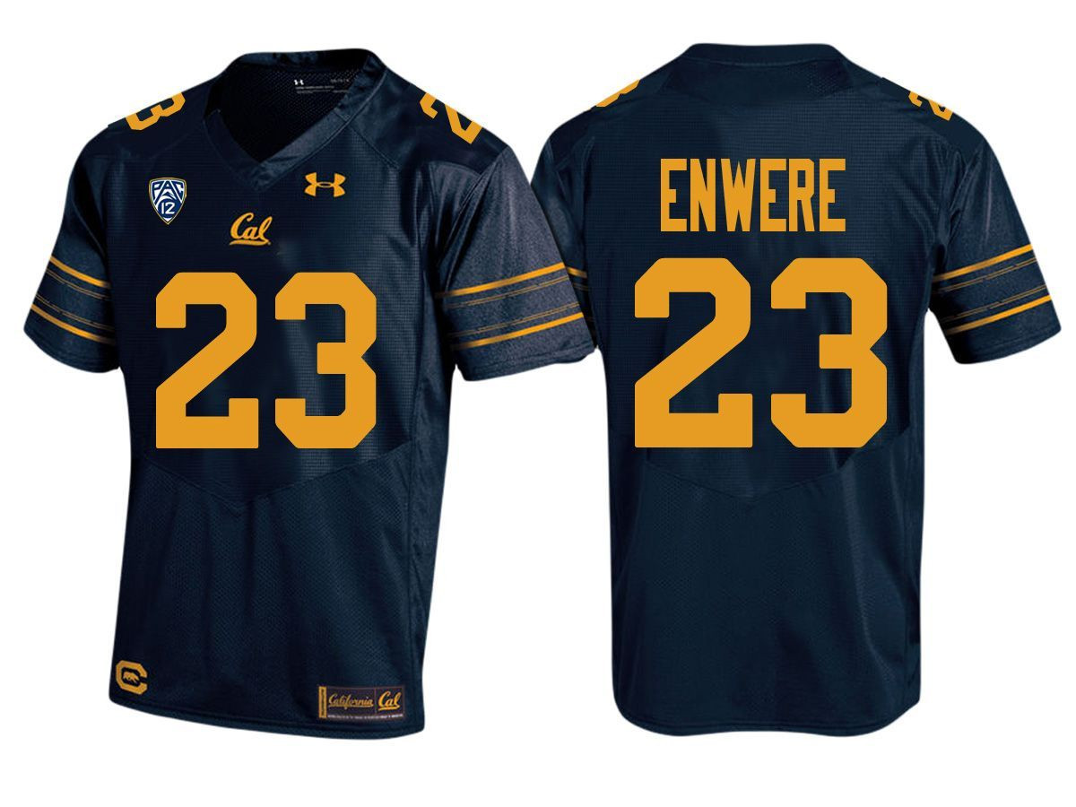Male Cal Bears Navy Vic Enwere PAC-12 College Football New-Season Home ...