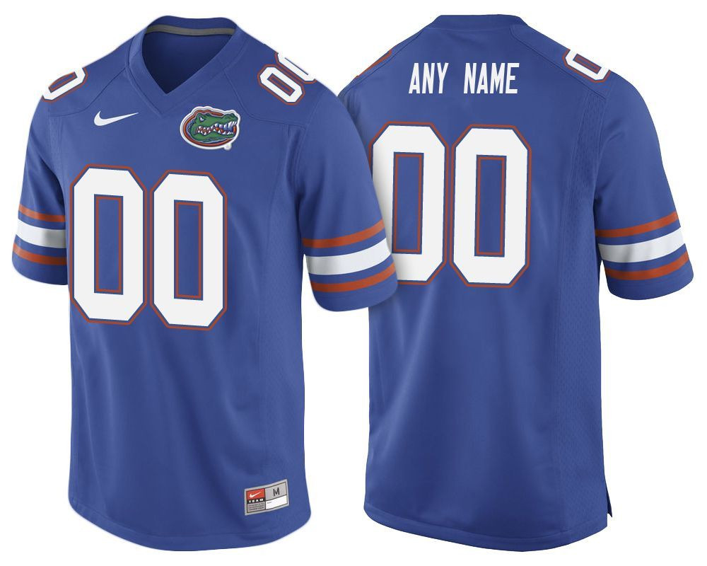 Male Florida Gators Royal Custom College Football Jersey - Bluefink