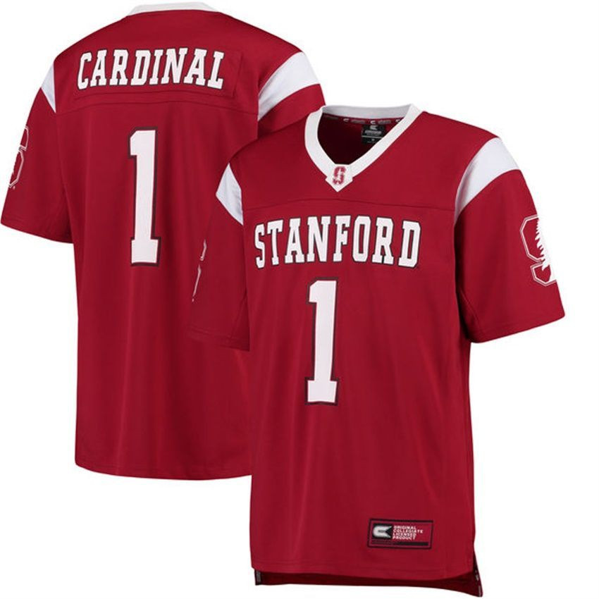 Male Stanford Cardinal Cardinal NCAA Football Jersey - Bluefink