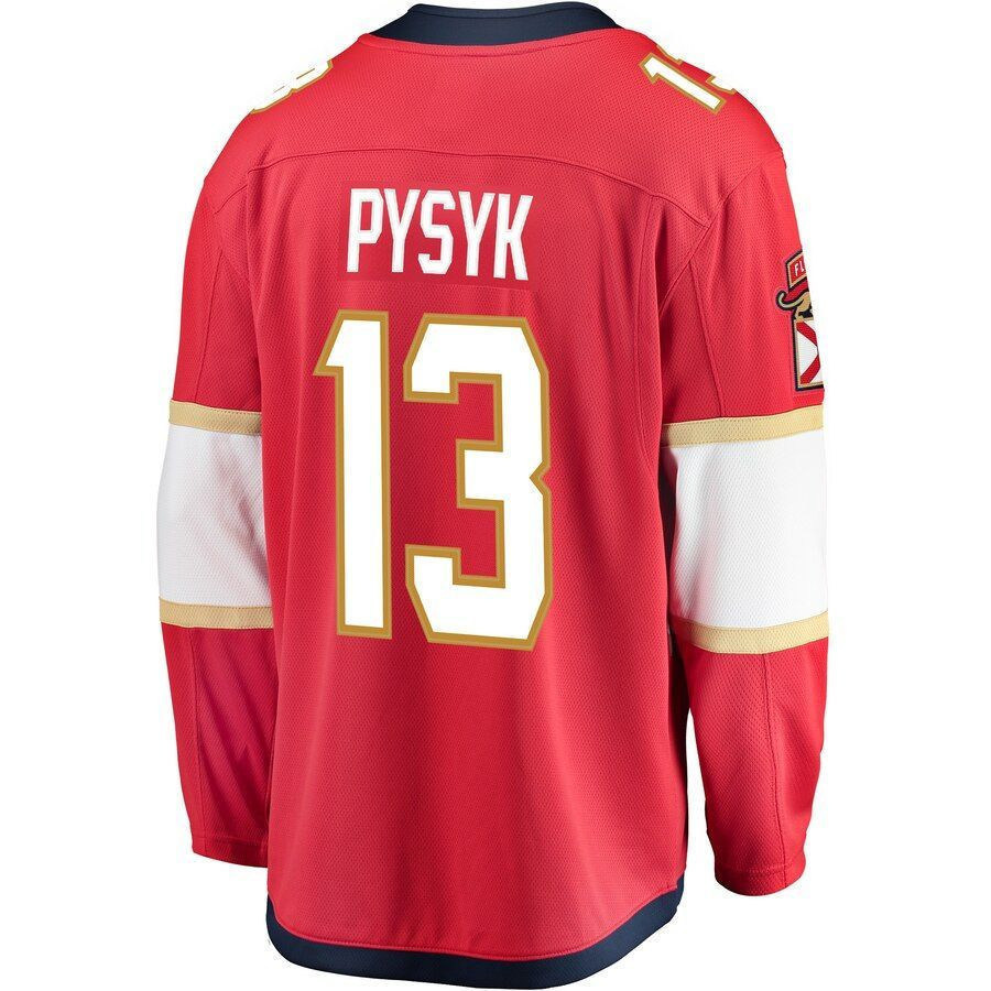 Mark Pysyk Florida Panthers Breakaway Jersey - Red - Bluefink