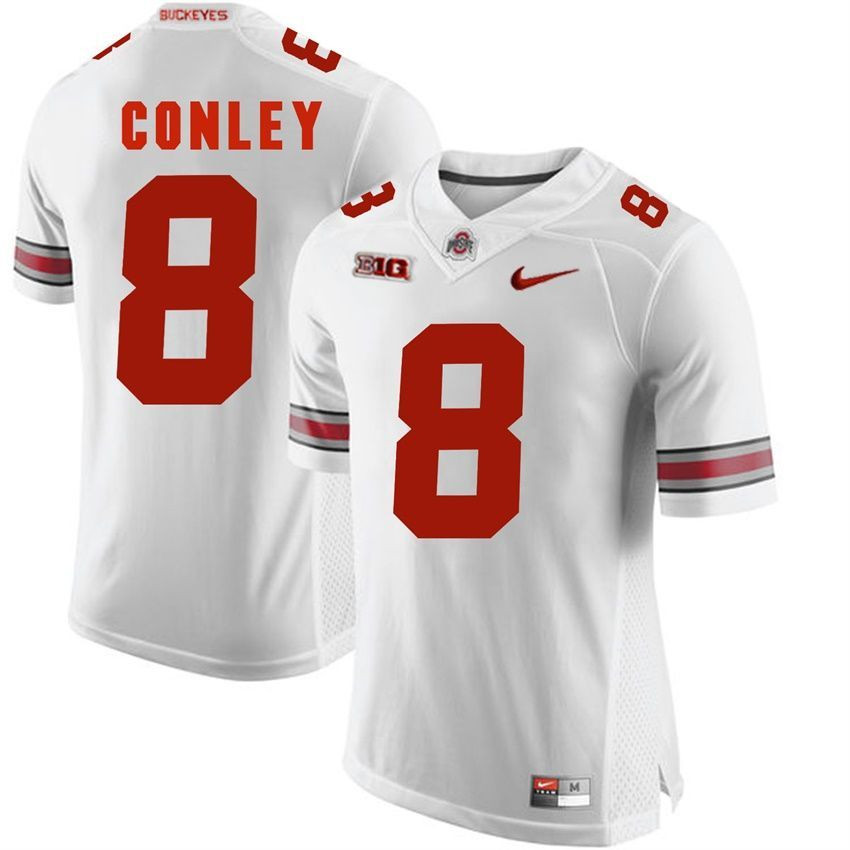 Ohio State Buckeyes White Gareon Conley Player Football Jersey - Bluefink