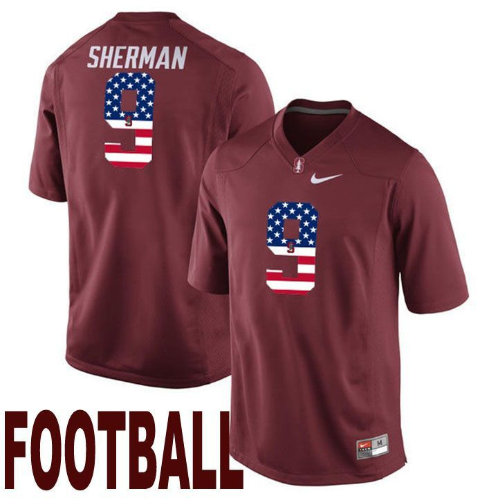 Stanford Cardinal Cardinal Richard Sherman NCAA Football Limited Jersey ...