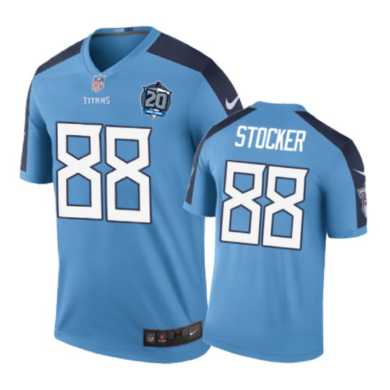 Tennessee Titans #88 Luke Stocker Nike Color Rush Light Blue Jersey ...