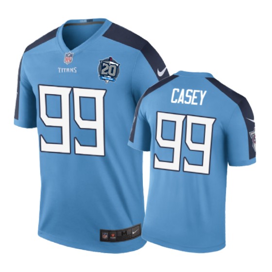 Tennessee Titans #99 Jurrell Casey Nike Color Rush Light Blue Jersey ...