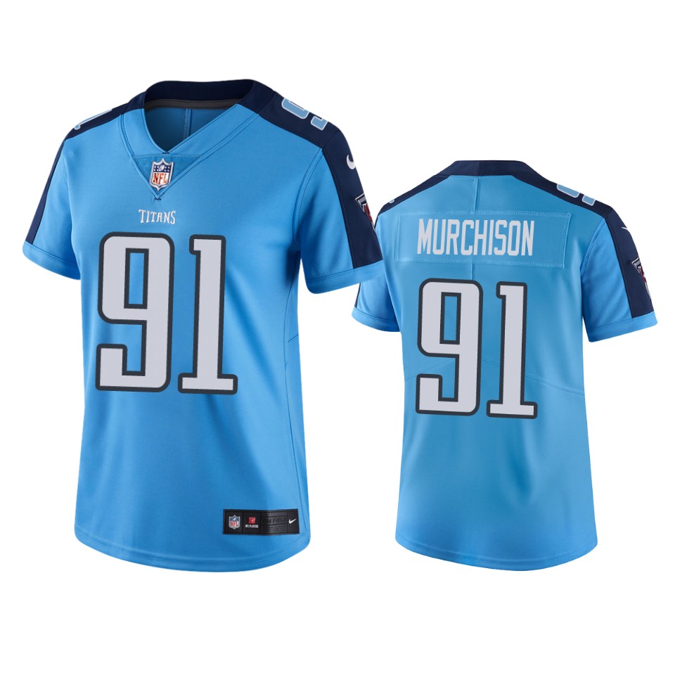 Tennessee Titans Larrell Murchison Light Blue Vapor Limited Jersey ...