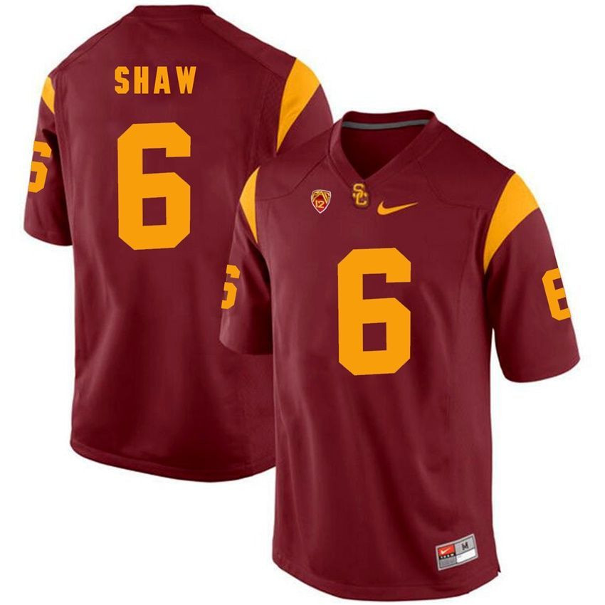 USC Trojans Red Josh Shaw College Football Jersey - Bluefink