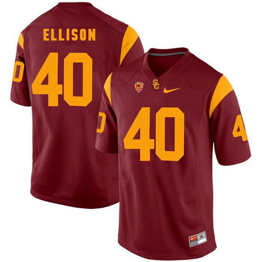 USC Trojans Red Rhett Ellison College Football Jersey - Bluefink