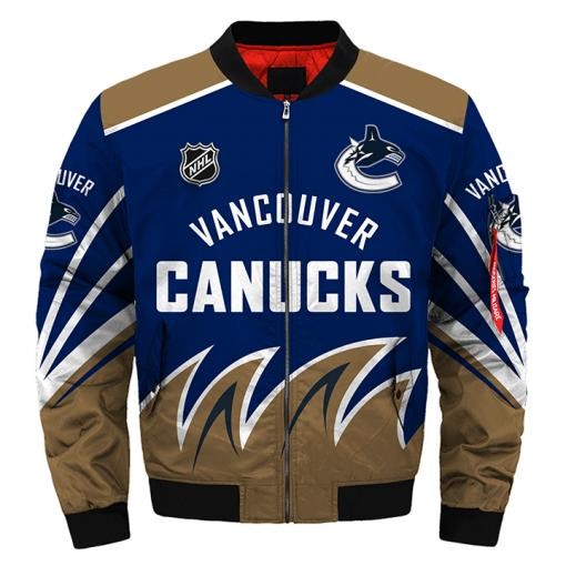 Vancouver Canucks Jacket 3D Print - Bluefink