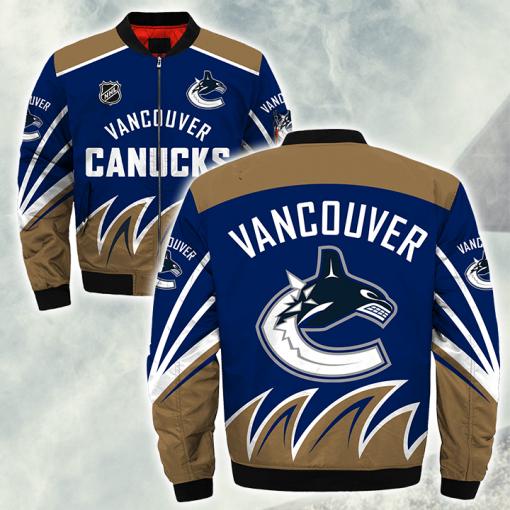 Vancouver Canucks Jacket 3D Print - Bluefink