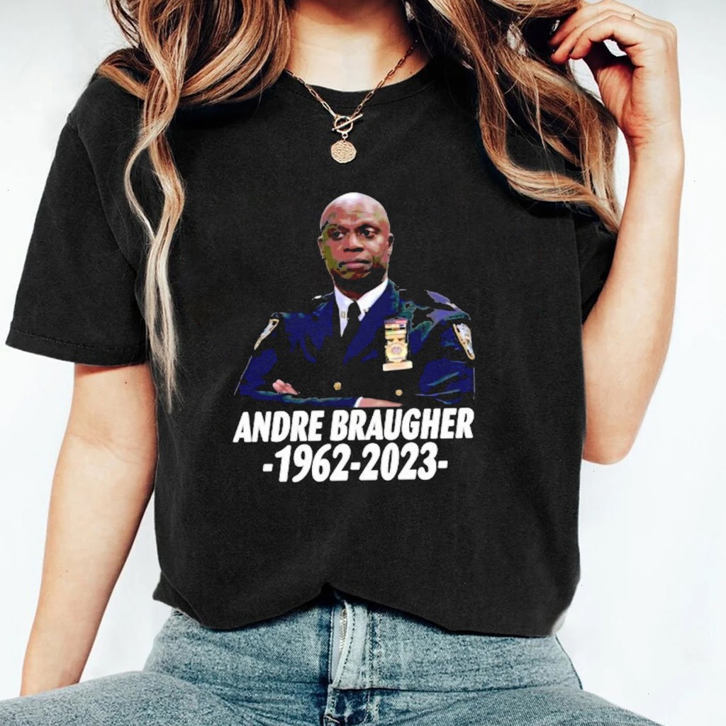 Rip Andre Braugher V2 - Smiling Captain Raymond Holt Hoodie - Bluefink