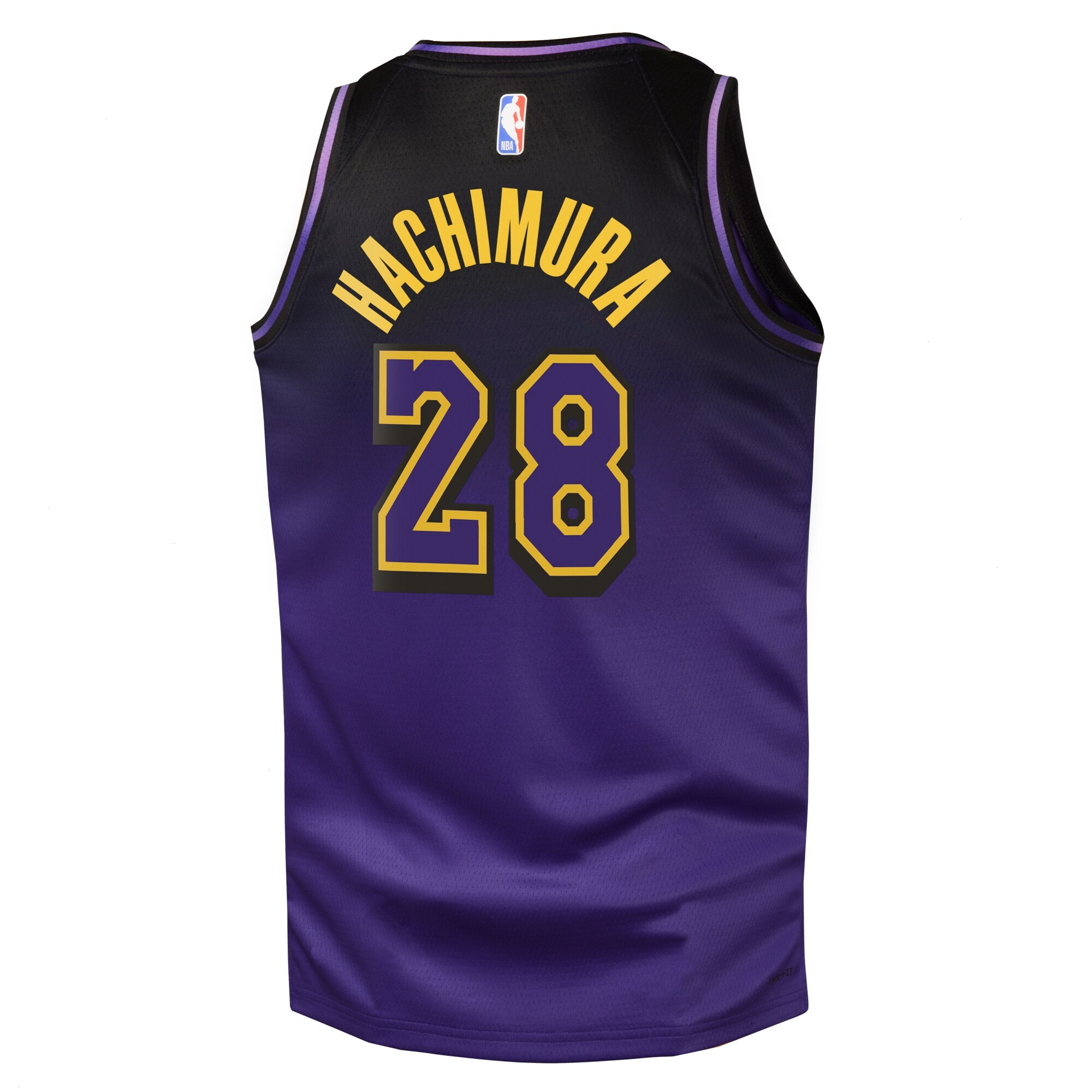 Los Angeles Lakers Nike City Edition Swingman Jersey 2024 - Purple ...