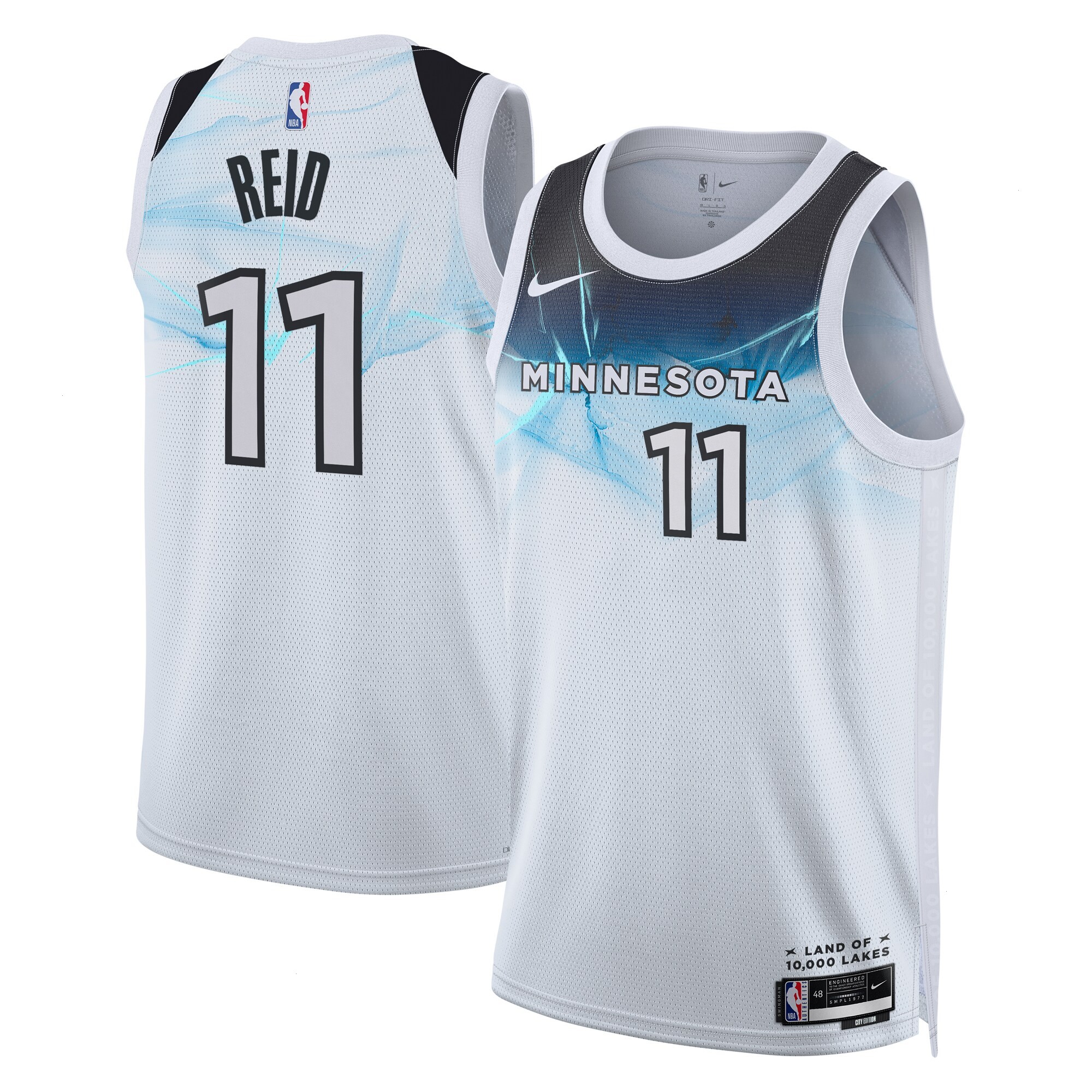 Minnesota Timberwolves Nike City Edition Swingman Jersey 2024 - White ...