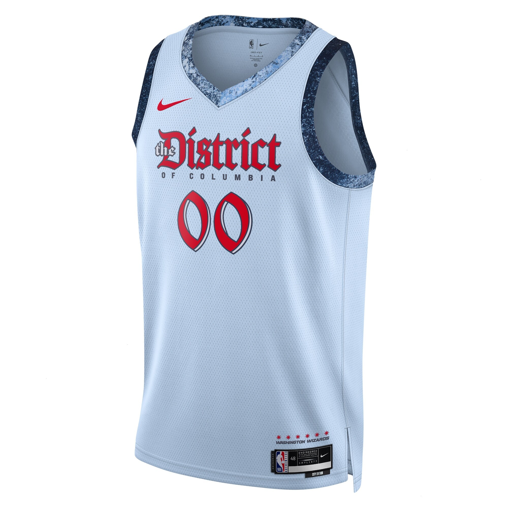 Washington Wizards Nike City Edition Swingman Jersey 2024 - Custom ...
