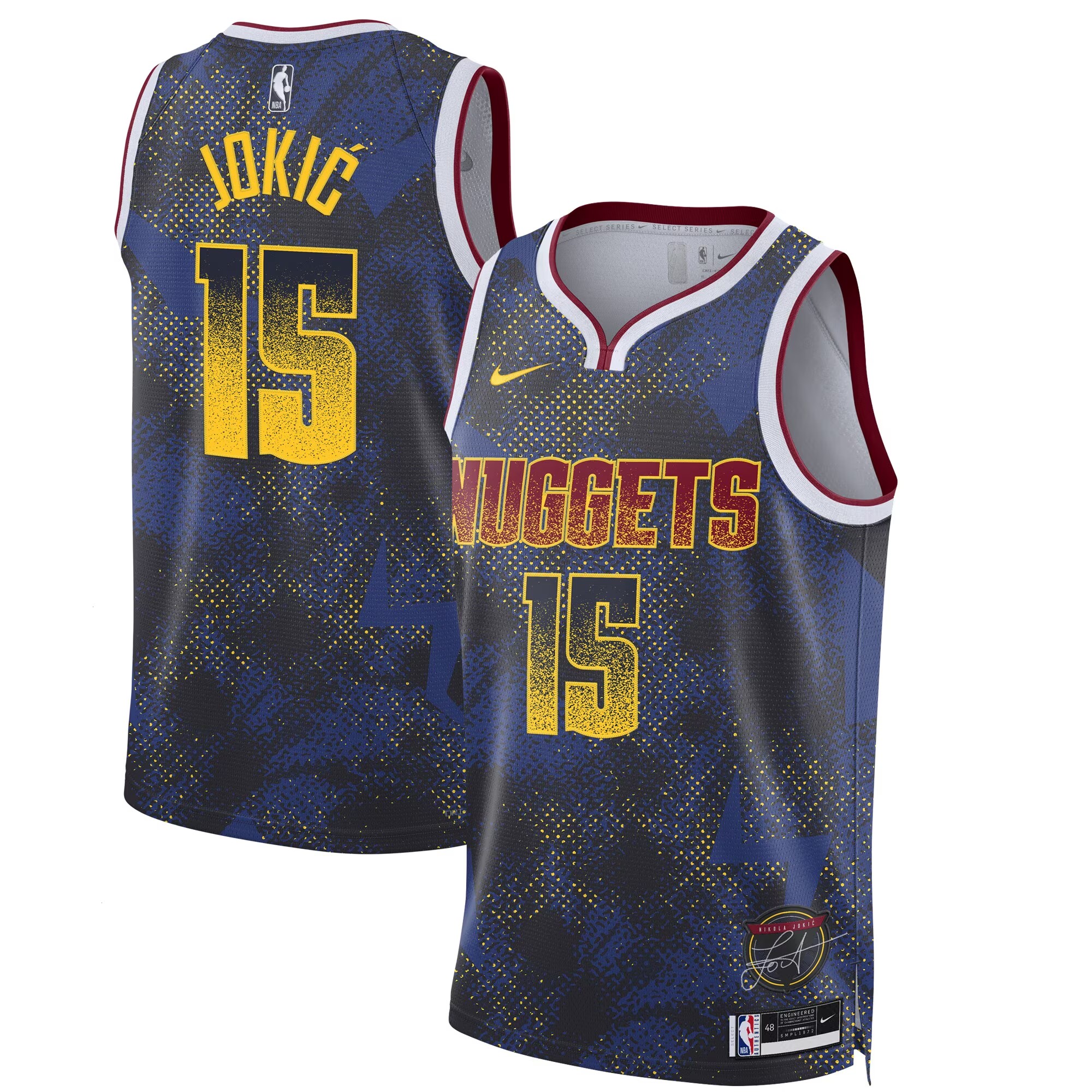 Denver Nuggets Nike 2025 Select Series Jersey- Nikola Jokic - Mens ...